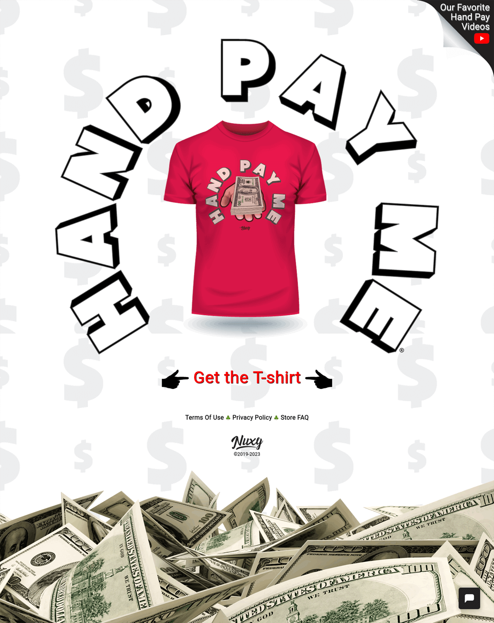 Products made for gamblers, by gamblers | Hand Pay Me